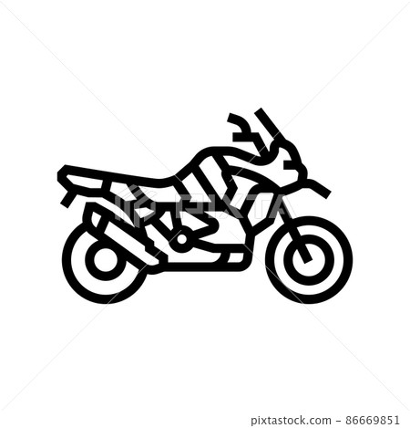 adventure adv line icon vector illustration-插圖素材 [86669851] - PIXTA圖庫
