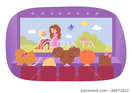 See A Movie Clipart Kid