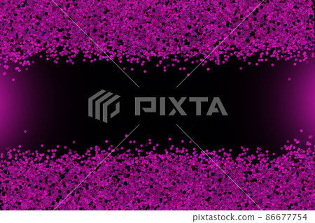 Black And Pink Confetti Glitter Background For... - Stock Illustration ...