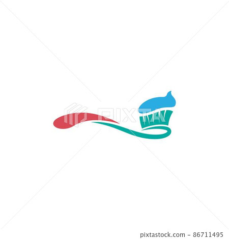 Toothbrush Logo Design