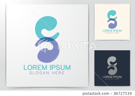 letter S logo Designs Inspiration Isolated on... - Stock Illustration ...