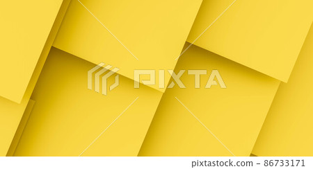 simple geometric shape bright yellow abstract... - Stock Illustration ...