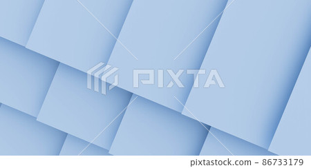 simple geometric shape blue abstract sheets 3d... - Stock Illustration ...