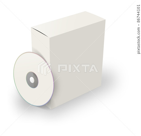 Software Boxes blank white template for... - Stock Illustration ...
