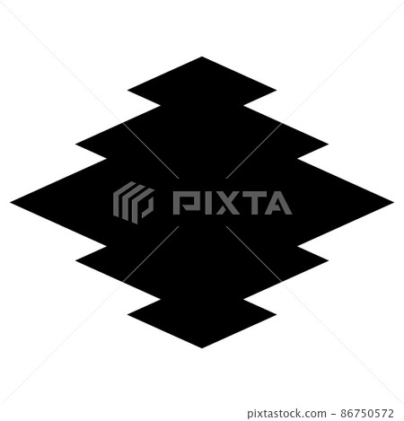 It is the family crest of Naomasa Mizoguchi. My... - Stock Illustration ...