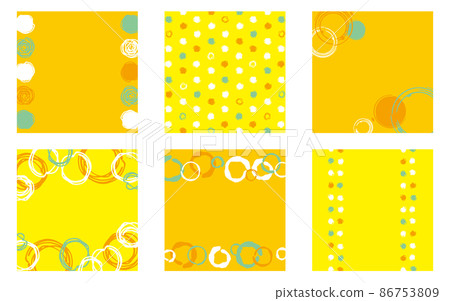 Handwritten style of polka dots / circles /... - Stock Illustration ...