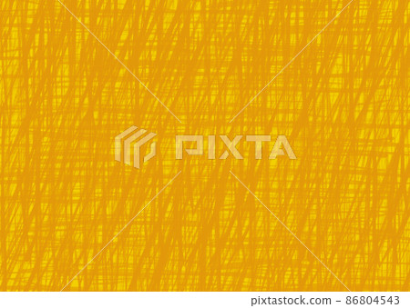 Complex handwritten line pattern yellow - Stock Illustration [86804543 ...