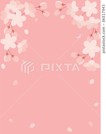 Background material for illustrations of cherry... - Stock Illustration ...