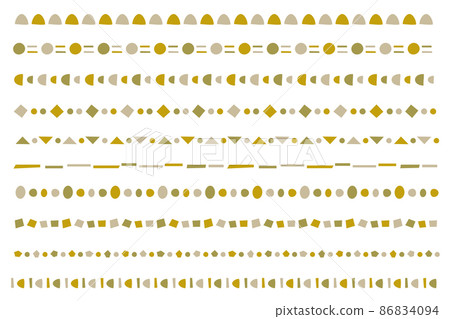 Frame Frame Underline Line Separation... - Stock Illustration [86834094 ...