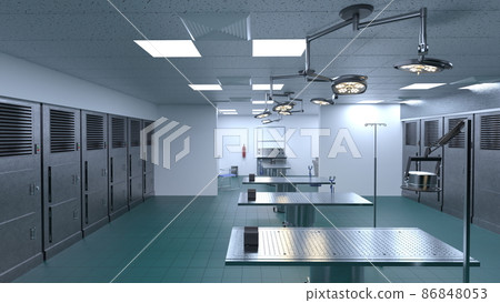 Dissection room - Stock Illustration [86848053] - PIXTA