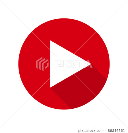 Modern play button. vector. - Stock Illustration [86856561] - PIXTA