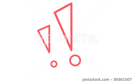 Surprised Mark - Stock Illustration [86861007] - PIXTA