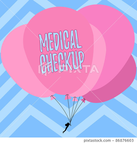 Writing displaying text Medical Check Up.... - Stock Illustration ...