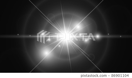 Flashy light background - Stock Illustration [86901104] - PIXTA