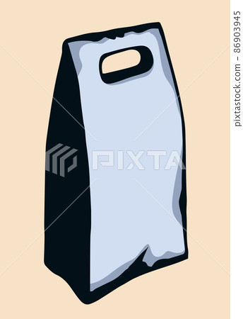 Rectangular carton packaging. Vector drawing - Stock Illustration ...