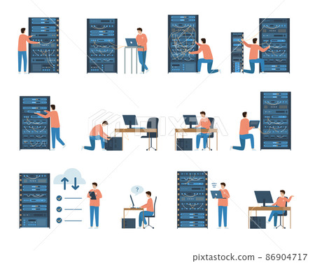 System Admin Icon Set - Stock Illustration [86904717] - PIXTA