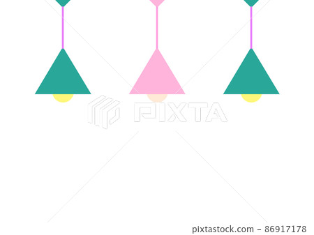 Illustration of abstract lighting fixtures - Stock Illustration ...