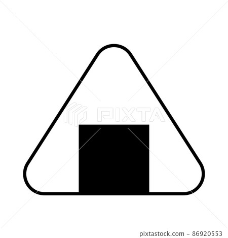 Rice ball icon - Stock Illustration [86920553] - PIXTA