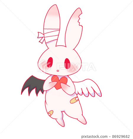 Mental Rabbit / Eye Open - Stock Illustration [86929682] - PIXTA