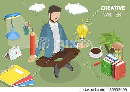 3D Isometric Flat Vector Conceptual...-插圖素材 [86932499] - PIXTA圖庫