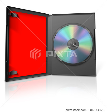 DVD and DVD Case - Stock Illustration [86933479] - PIXTA
