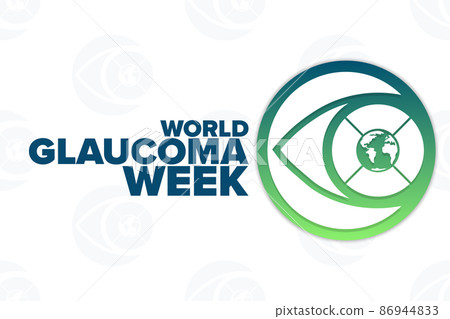 World Glaucoma Week. Holiday concept. Template... - Stock Illustration ...