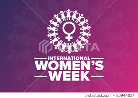 International Women s Week. Holiday concept.... - Stock Illustration ...
