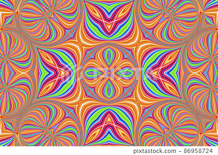 Bright background with abstract pattern - Stock Illustration [86958724 ...