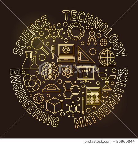 Science, Technology, Engineering, Mathematics... - Stock Illustration ...