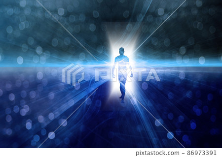 Opening of Light - Stock Illustration [86973391] - PIXTA