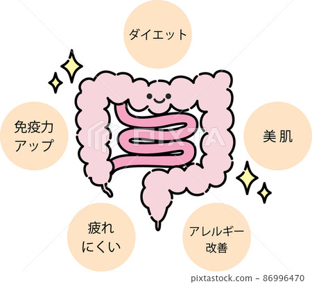 Illustration of intestinal environment - Stock Illustration [86996470 ...