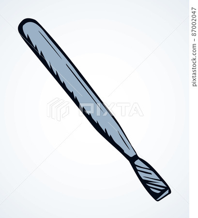 Manicure tool pusher. Vector drawing - Stock Illustration [87002047 ...