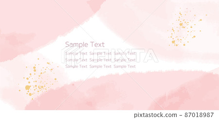 Watercolor texture background material pink... - Stock Illustration ...