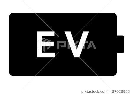 EV battery icon - Stock Illustration [87028963] - PIXTA