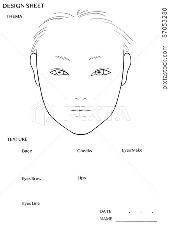 Makeup Design Sheet | Saubhaya Makeup