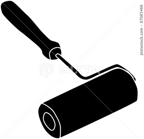 Simple rolling silhouette - Stock Illustration [87065466] - PIXTA
