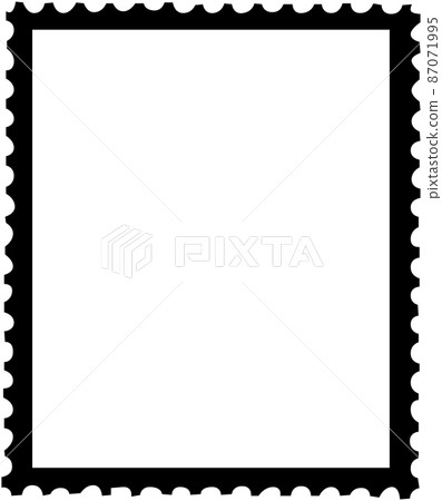 Plain stamp - Stock Illustration [87071995] - PIXTA