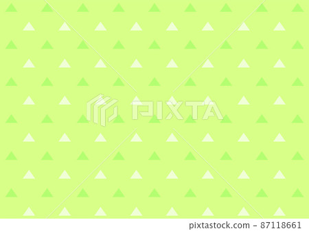 Background small triangle pattern green background - Stock Illustration [87118661] - PIXTA