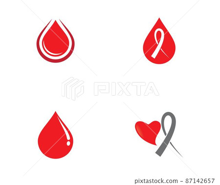 Blood vector icon - Stock Illustration [87142657] - PIXTA