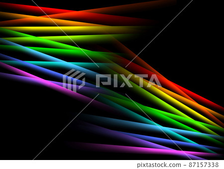 Colorful background material - Stock Illustration [87157338] - PIXTA