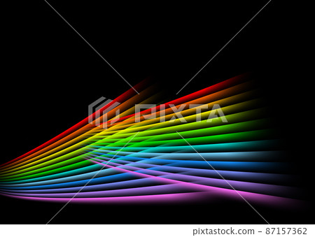 Colorful background material - Stock Illustration [87157362] - PIXTA