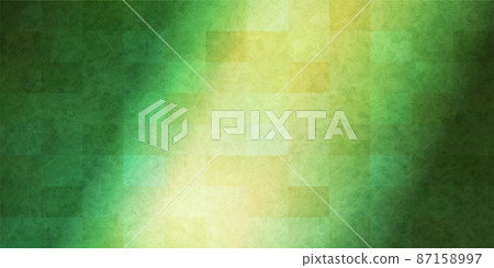 Fresh green Japanese paper pattern background - Stock Illustration ...