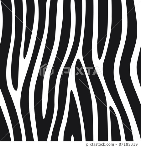 Seamless Pattern Zebra Lines Print Background... - Stock Illustration ...