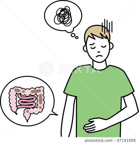 Illustration of constipation - Stock Illustration [87191898] - PIXTA