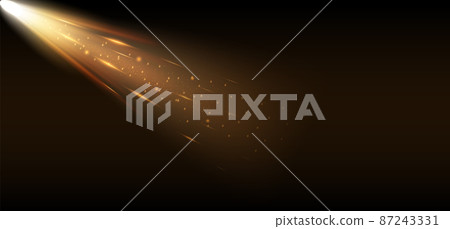 yellow explosion of light-插圖素材 [87243331] - PIXTA圖庫