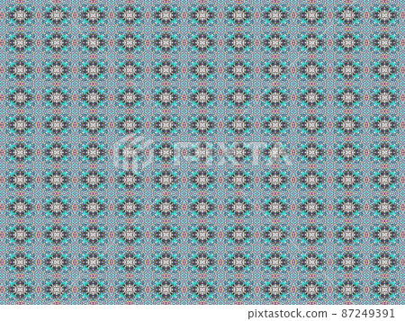 Continuous geometric pattern - Stock Illustration [87249391] - PIXTA