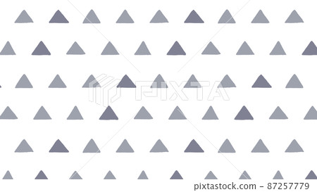 Cute hand-painted small triangle pattern... - Stock Illustration ...