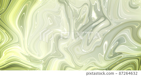 Transparent Green creativity, modern art. Ink... - Stock Illustration ...