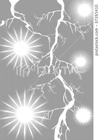 Shining light effect Cartoon dot background... - Stock Illustration ...