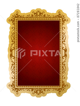 Rose decoration frame - Stock Illustration [87281842] - PIXTA
